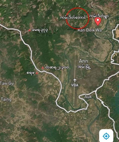 အမ်း အနောက်ပိုင်းတိုင်း စစ်ဌာနချုပ်၏ ကာကင်းများကုန်လုနီးပါးရှိနေပြီး ကမ်းဒိတ်တောင် လက်နက် က