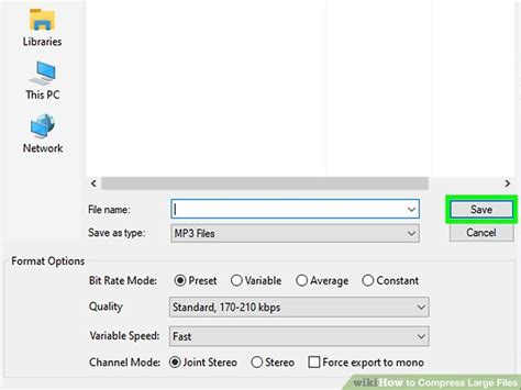 Ways To Compress Large Files Wikihow