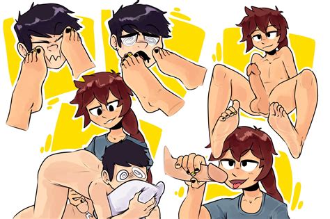Rule 34 2boys Alphamine Goldenlewds Barefoot Black Hair Bottomless
