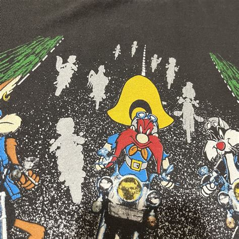 Taz Bugs Bunny 90s Looney Tunes Vintage All Over Prin Gem