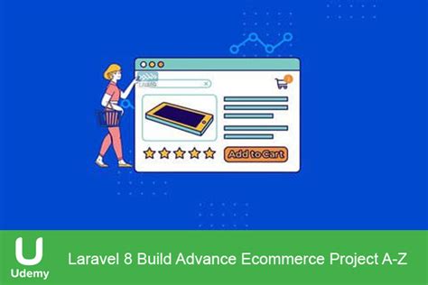 دانلود فیلم آموزشی Udemy Laravel 8 Build Advance Ecommerce Project A