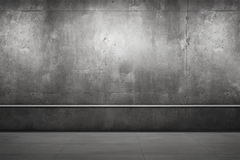 Premium Photo Greyscale Of A Wall Under The Lights