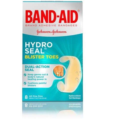 O`per Piece Hydro Seal Band Aid Blister Heels Hydroseal Band Aid