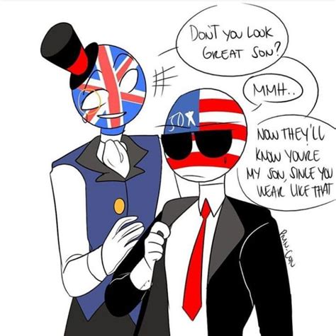 Countryhumans Uk X Usa At Michelle Baldwin Blog