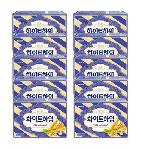 화이트하임 142g 10개 과자 스낵 티몬