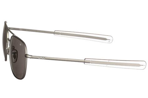American Optical Original Pilot Mattechrome 57 Sunglasses Men Eyeshop