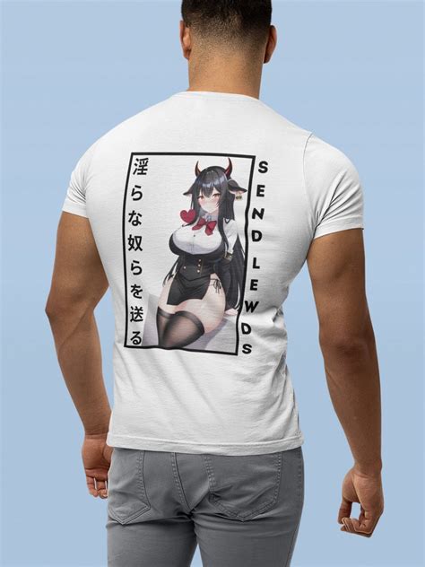 Lewd Anime Hucow Cow Girl Crop Top Anime Apparel Lewd Gamer Etsy