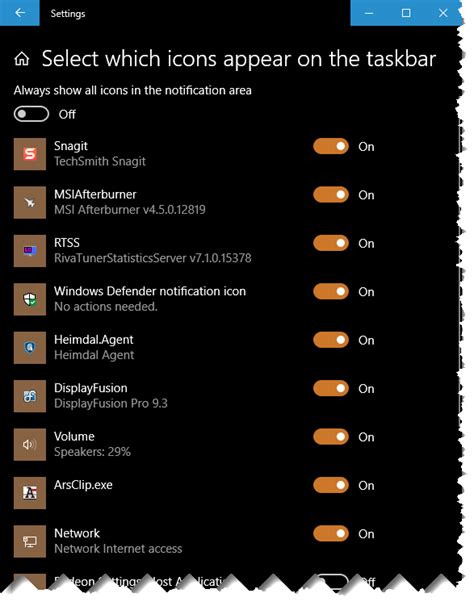 How To Show Hide System Tray Icons Windows Daves Computer Tips