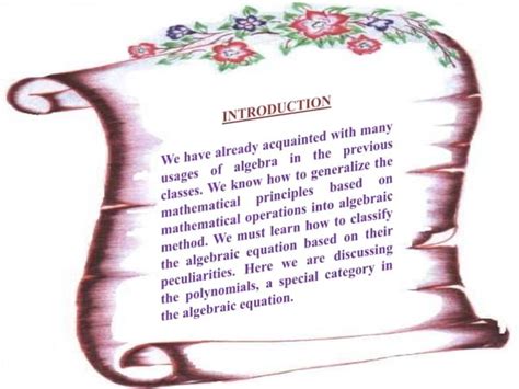 Polynomials PPTX Technology Computing