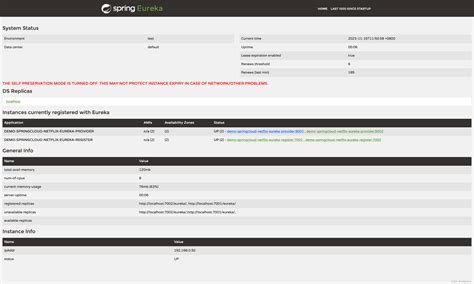 服务注册发现 Springcloud Netflix Eurekano Servers Available For Service Csdn博客