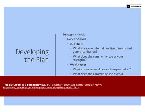 Value Disciplines Model Ppt Slide Deck