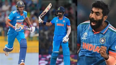 Shubman Gill Jasprit Bumrah Out Kl Rahul In Hardik Pandya Vc India