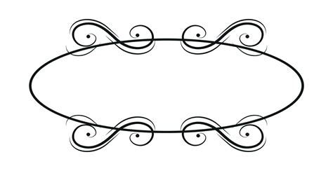 Blank Template For Text Isolated Text Box Vector Ornaments 10743997