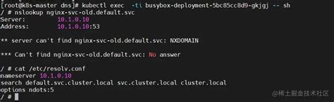 Kubernetes（k8s）dns（coredns）介绍一、dns服务概述 K8s主要有两种service发现机制：环 掘金