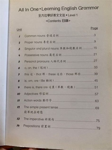 All In One Learning English Grammar Level