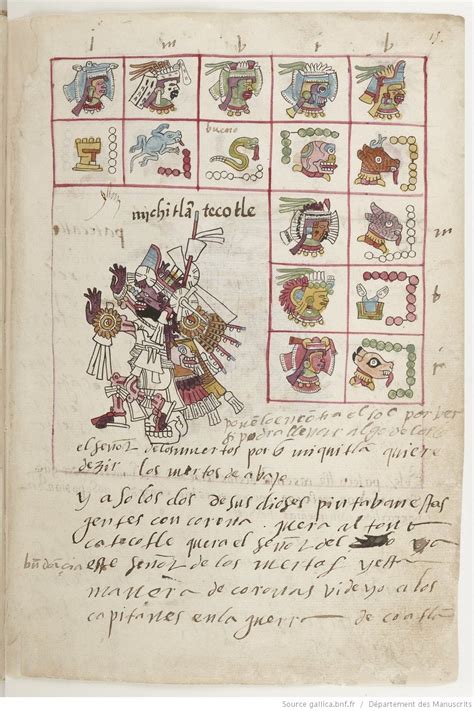 Codex Telleriano Remensis An Ancient Ritual Book