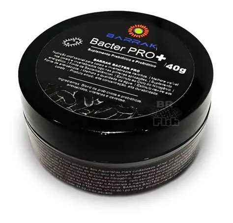 Bacter Pro Barrak Alimento Para Corais Aquário Marinho 40g