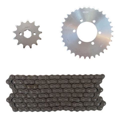 Kít Arrastre Italika 250z Piñon Cadena Sprocket 520h 108 L Meses sin