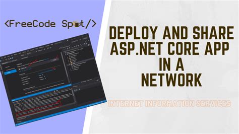 Deploy Aspnet Core Webapp To A Local Network Using Iis