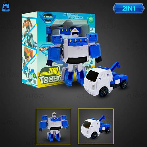 Jual Mainan Robot Zero Mobil Derek Deformation 2in1 Mainan Robot