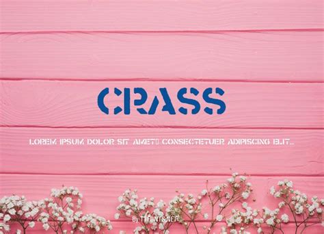 Crass Regular Truetype Font