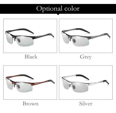 Gafas De Sol Polarizadas Fotocromáticas Sin Montura Crp