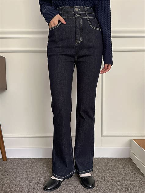 리리앤코 2천장 돌파 숏기본롱 티버덴 스판 속밴딩 투버튼 부츠컷 데님 팬츠 청바지 사계절데일리룩데이트룩캐주얼룩출근룩캠퍼스룩베이직룩36사이즈자체