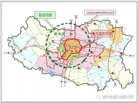 邯郸城市轨道交通规划图曝光 快来看看哪条经过你家？km
