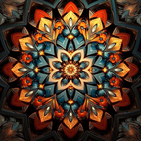 ethereal dance of fractal forms stock illustration illustration of