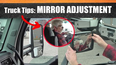 Truck Tips How To Set And Adjust Truck Mirrors YouTube