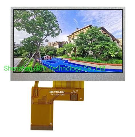 Multi Functional 43 Inch Color Tft Lcd Display Small Lcd Screen Video