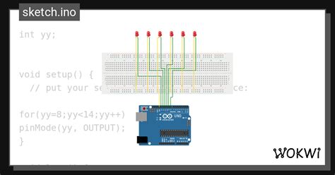 Led Pattern Function Wokwi Esp Stm Arduino Simulator