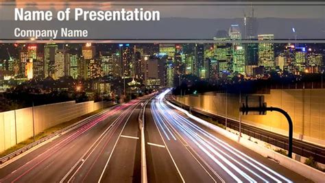 Highway PowerPoint Templates Highway PowerPoint Backgrounds Templates For PowerPoint