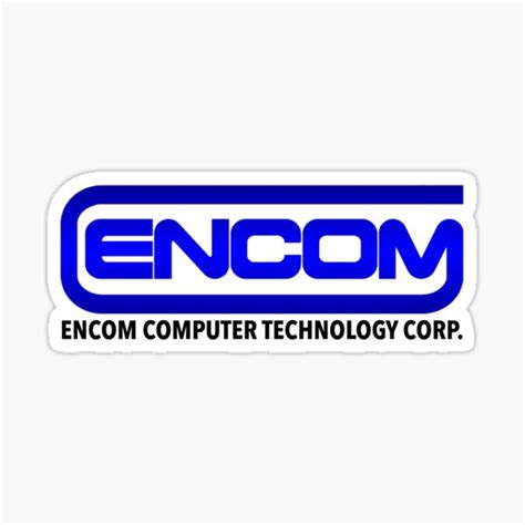 Encom Computer Technology Corp T Shirt And More Sticker For Sale By
