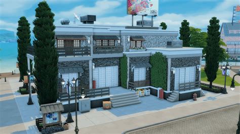 San Myshuno Apartments The Sims 4 For Rent 2 Units Speed Build