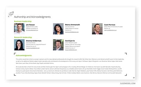 Deloitte Presentation Structure Best Practices For Consultants