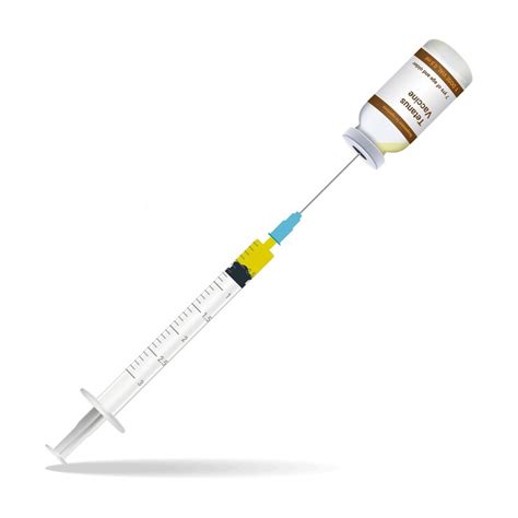 Premium Vector Immunization Tetanus Vaccine Syringe Contain Some Injection And Injection