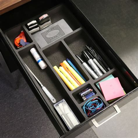 Polar Whale Desk Drawer Organizer Tray Non Slip Waterproof Insert For
