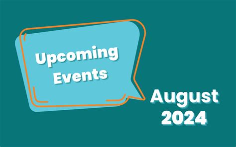 August 2024 Events For Entrepreneurs And Businesses Sova Rise