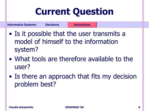 Ppt Preference Based Spatial Decision Support A Dialogue Based Spatial Query Powerpoint