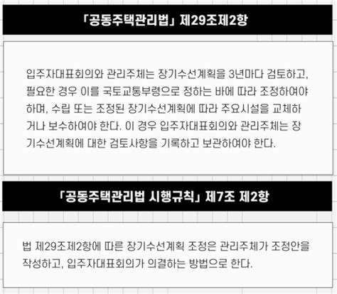 장기수선계획 수시조정 가이드 네이버 블로그