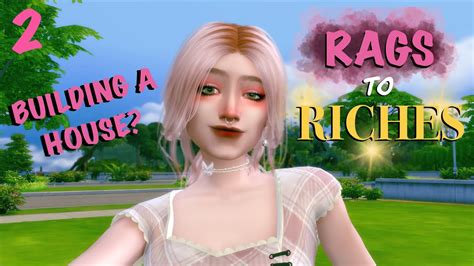Building Our First Home Sims Rags To Riches Let S Play Youtube