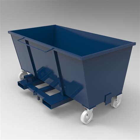 Dumping Container Hard Work 1 M3 Contenitori Metallici Per Rifiuti