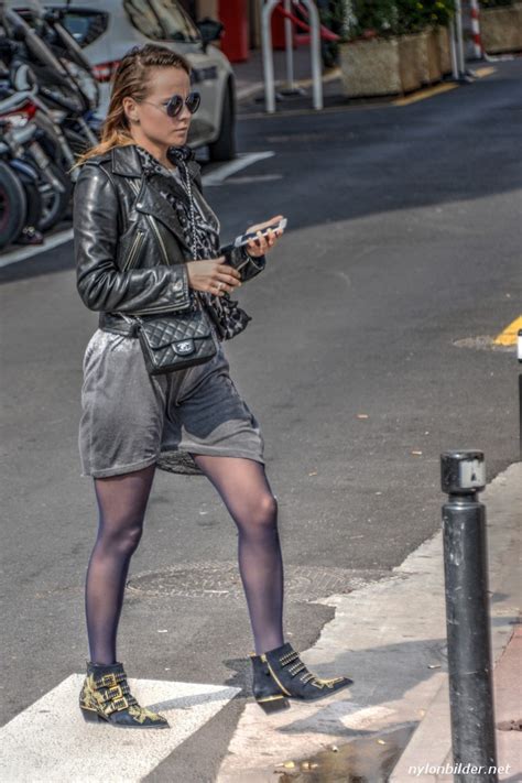 Candid Pantyhose Street Photo Deine Nylon Bilder Galerie