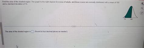 Solved Find The Area Of The Shaded Region The
