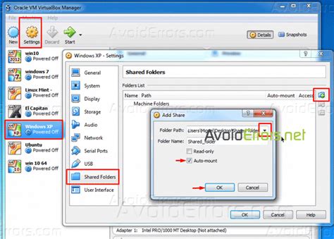 Fix No Internet Access On Virtualbox Windows Xp Avoiderrors
