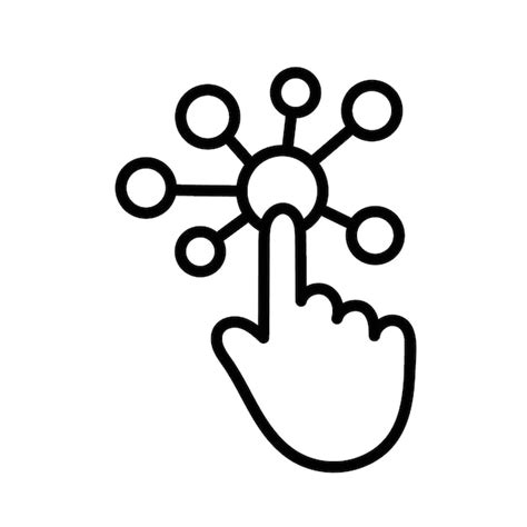 Premium Vector Interactivity Icon