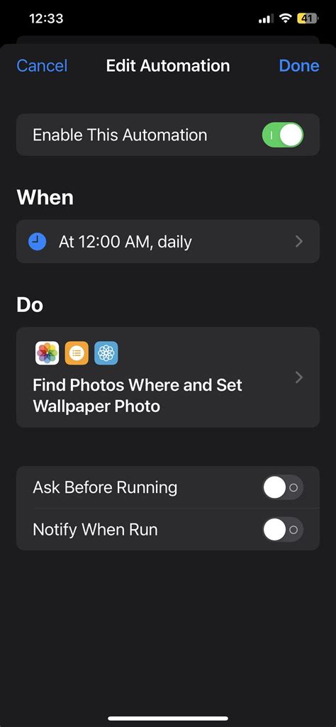 shortcut asks for permission to run despite disabling that option how