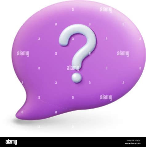 Talk Speech Bubble 3d Element Vector Message Or Thinking Balloon
