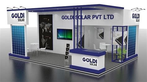 Exhibition Stand Design 8 Meter X 6 Meter 3 Side Open 3d Model Cgtrader